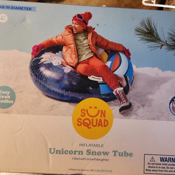 Sun Squad | Games | Sun Squad Unicorn Snow Tube | Poshmark